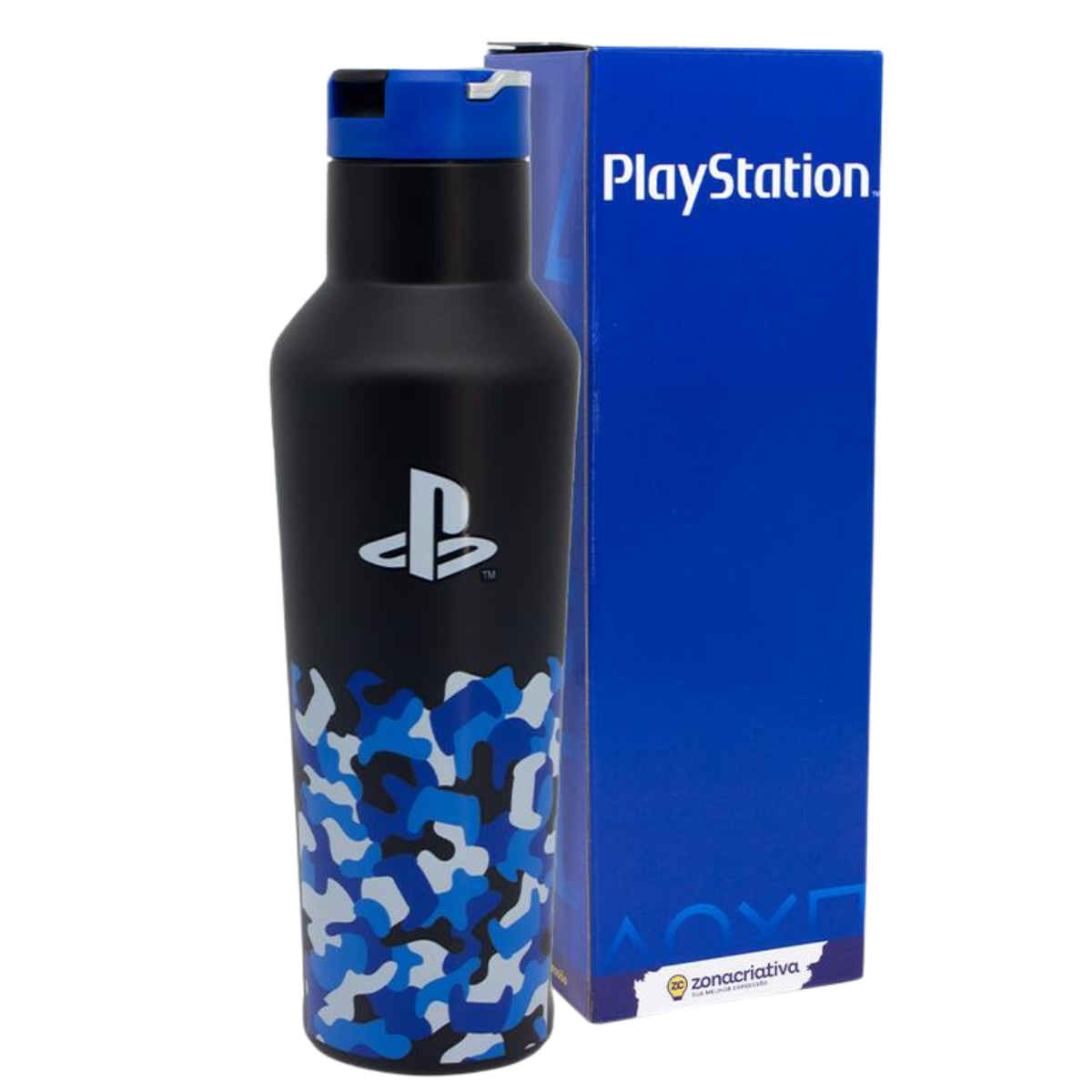 Garrafa Térmica Inox Playstation 600ml – LojaCine3